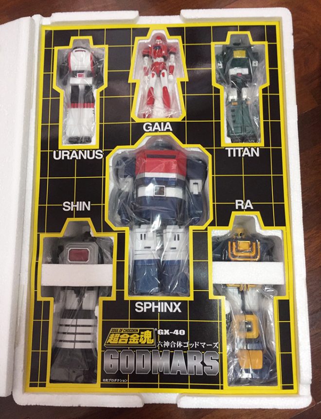 หุ่นยนต์ Soul of Chogokin (SOC) GX-40 Godmars (lot HK) - PiggyGaGa กาชา ...